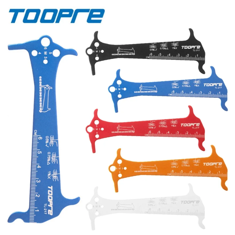 Bike Chain Checker Aluminum Alloy Bicycle Chain Wear Indicator Ruler ...