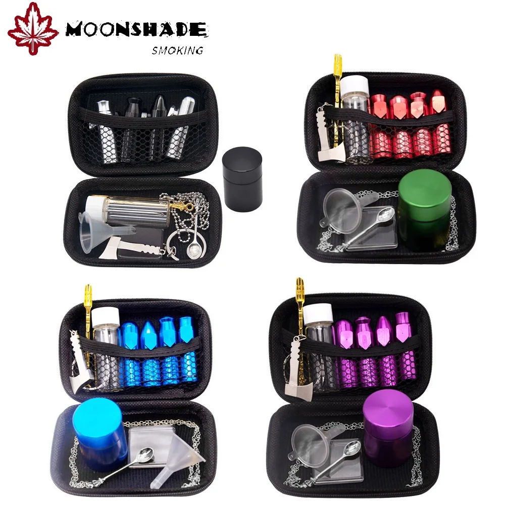 MOONSHADEAluminum-Sniffer-Snuff-Device-Portable-Smoking-Container-Gift ...
