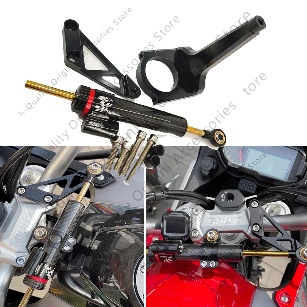 For-Colove-KY400X-KY500X-400X-500X-Motorcycle-Steering-Damper-Safety ...