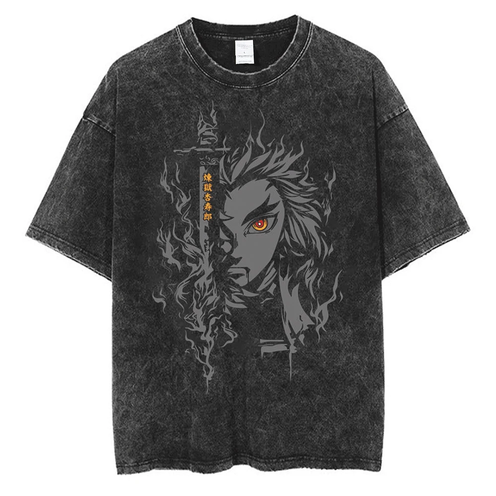 Men-Streetwear-Harajuku-Japanese-Anime-Graphic-T-shirt-Washed-T-Shirt ...