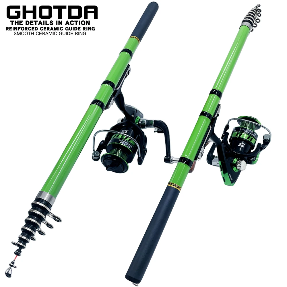 4-5-6-7-8-9-10-Section-Telescopic-Fishing-Rod-and-Reel-Combo-Carbon ...