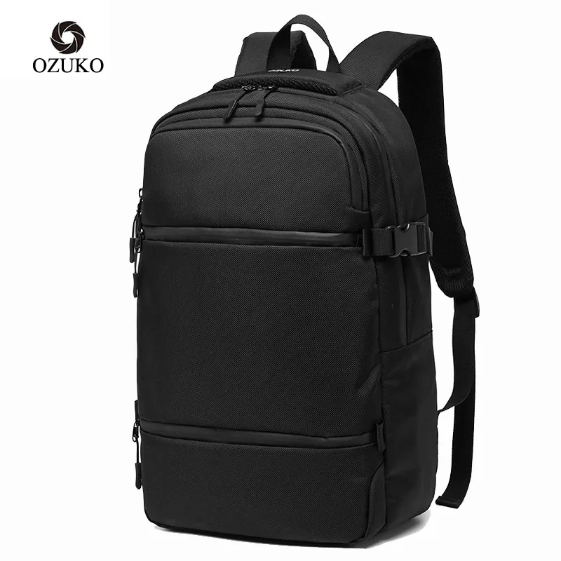 OZUKO Causal Water Repellent Men 15.6 inch Laptop Backpacks Fashion ...