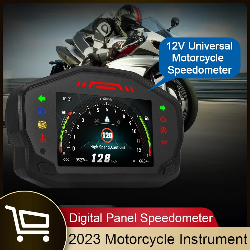 12V-Motorcycle-Speedometer-Dashboard-TFT-TPMS-LCD-Instrument-Panel ...