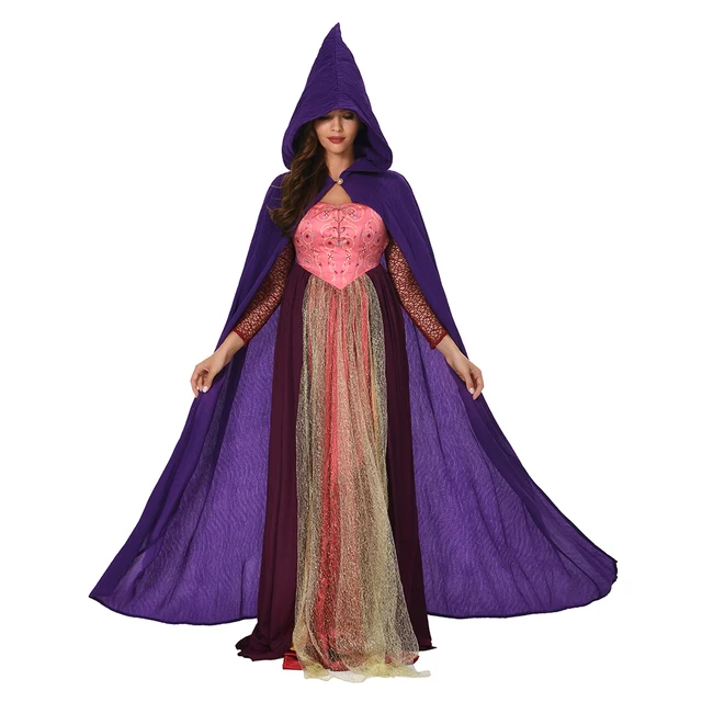 Anime Hocus Pocus 2 - 3 Sanderson Sisters Cosplay Costume For Women ...
