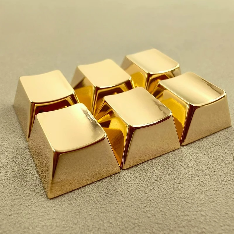 ECHOME-Custom-Metal-Keycap-Spacebar-Brass-Keycaps-Gold-Aluminum-Silvery ...