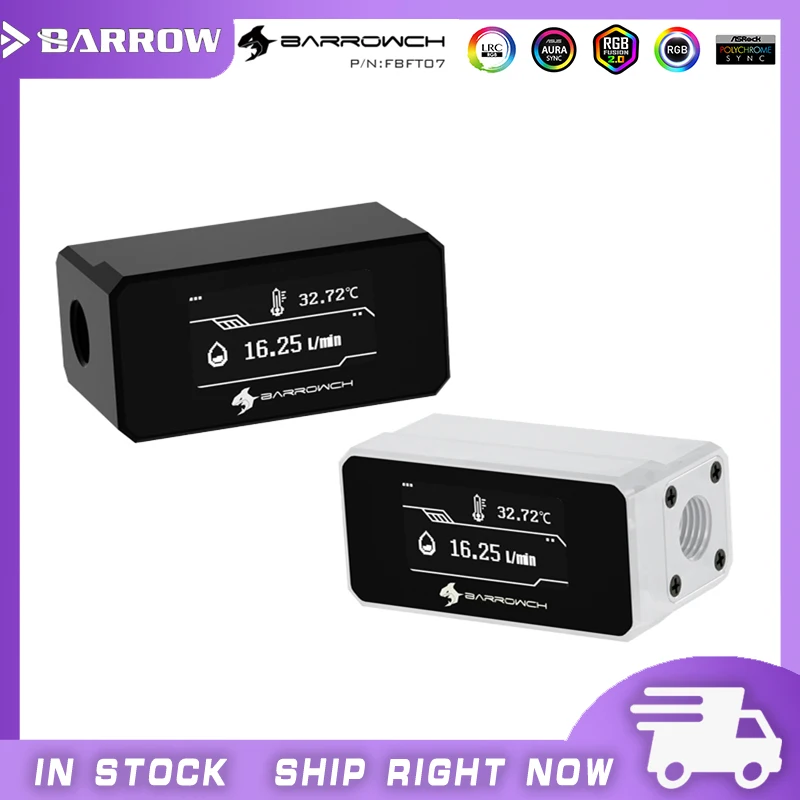 Barrowch-term-metro-de-agua-FBFT07-G1-4-pantalla-Digital-OLED-Monitor ...