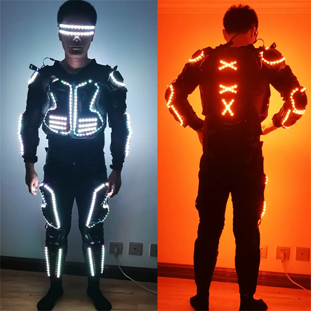 Magicool-Led-Robot-Costumes-Luminous-Clothes-Dancing-LED-Growing ...