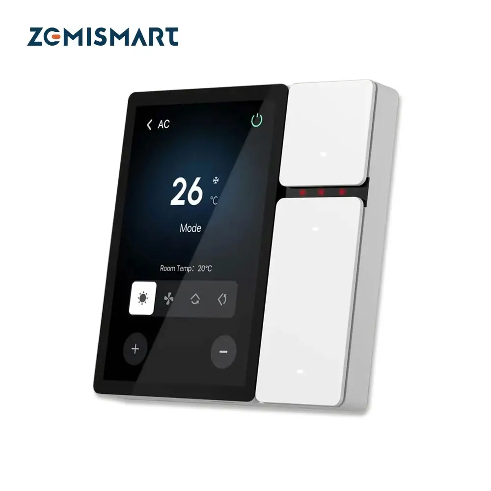Tuya WiFi Smart Central Control Panel with 3.5-in LCD Screen Built-in ...