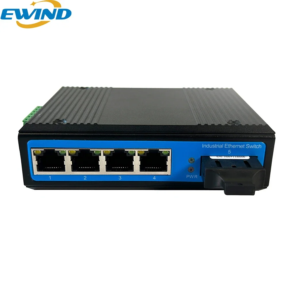 EWIND Industrial POE Switch 10 Ports Gigabit Uplink Managed Network Sw ...