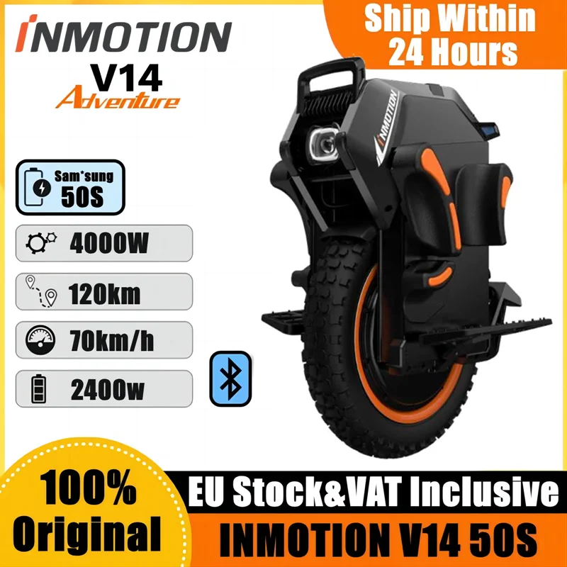 Presale-Newest-INMOTION-Adventure-V14-Electric-Unicycle-4000W-Motor ...