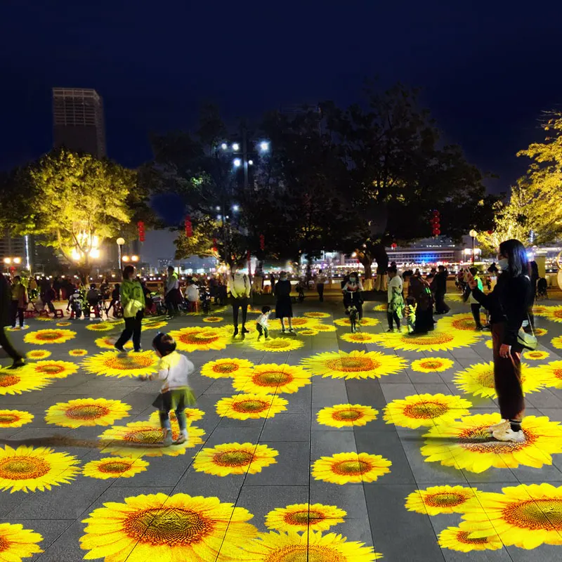 Waterproof-Outdoor-Custom-Goldfish-Cloud-Pattern-Dynamic-Fish-Light ...