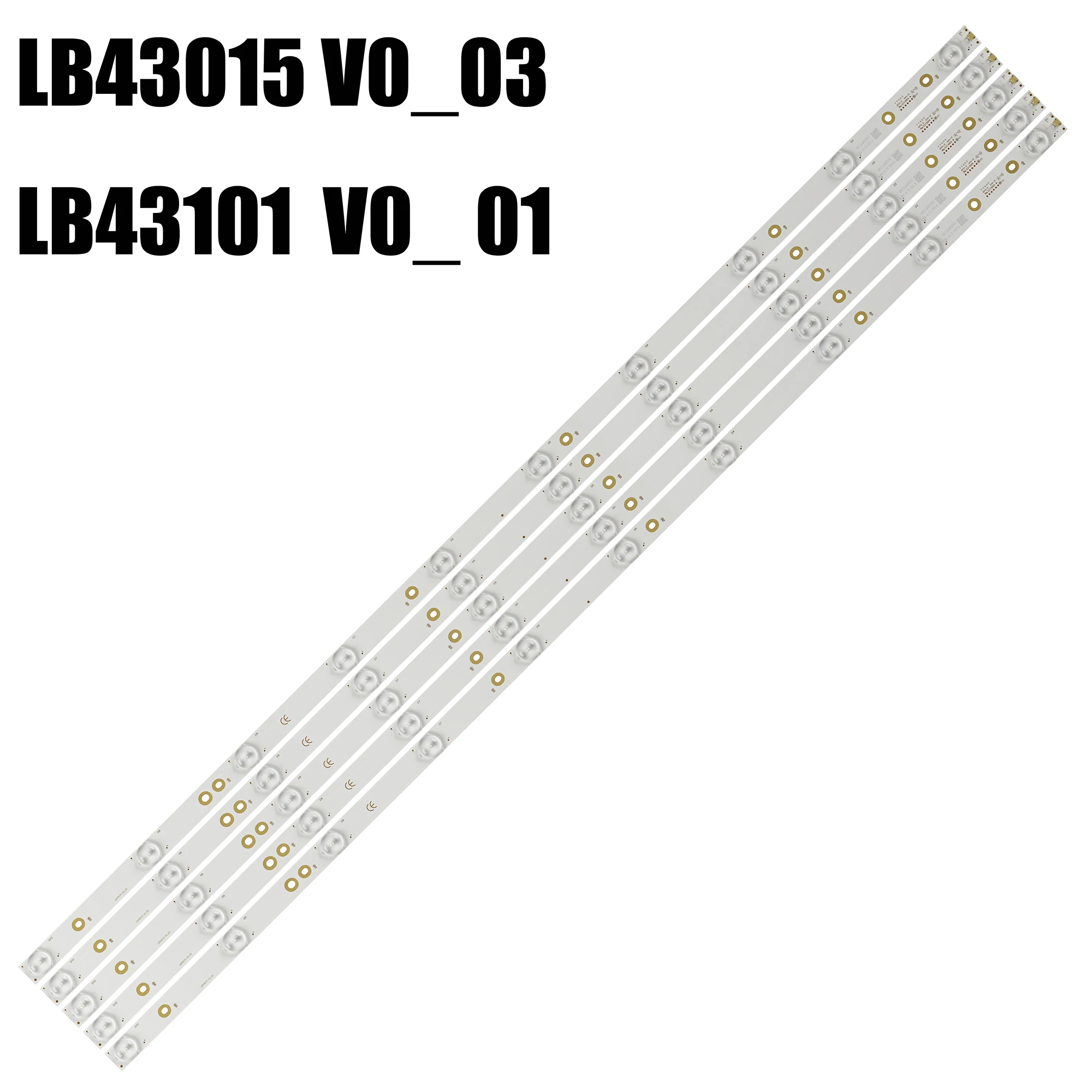 LED-Backlight-strip-10-Lamp-For-43-TV-43LH500T-LB43015-LB43101-LB43102 ...