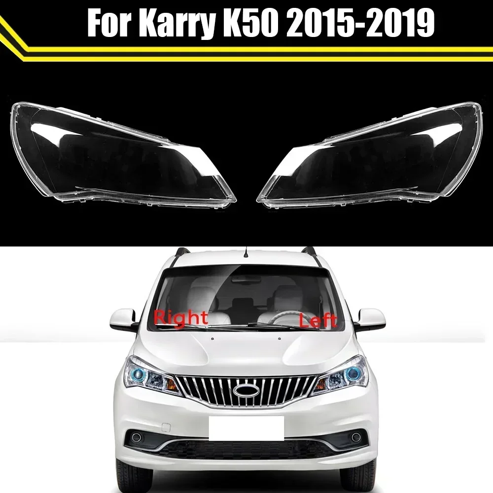 For-Karry-K50-2015-2019-Auto-Head-Lamp-Light-Case-Car-Front-Headlight ...