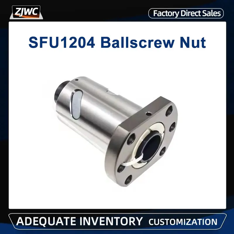 RM1204-Ball-Screw-Ball-Nut-Plastics-Metal-Inverter-Ballnut-For ...