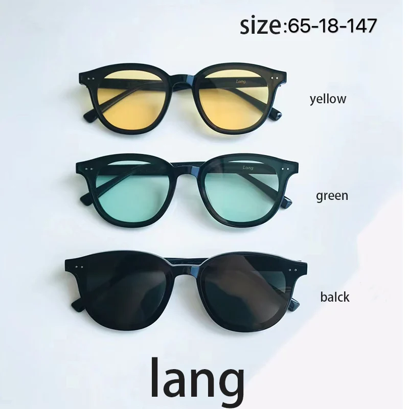 한국 디자인 브랜드 스퀘어 패션 안경, 젠틀 랭 동일 시리즈 선글라스, 솔로 anti UV400| | - AliExpress