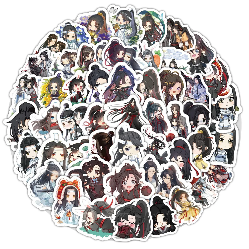 100-Stks-pak-Mo-Dao-Zu-Shi-Anime-Stickers-Wei-Wuxian-Diy-Stickers ...