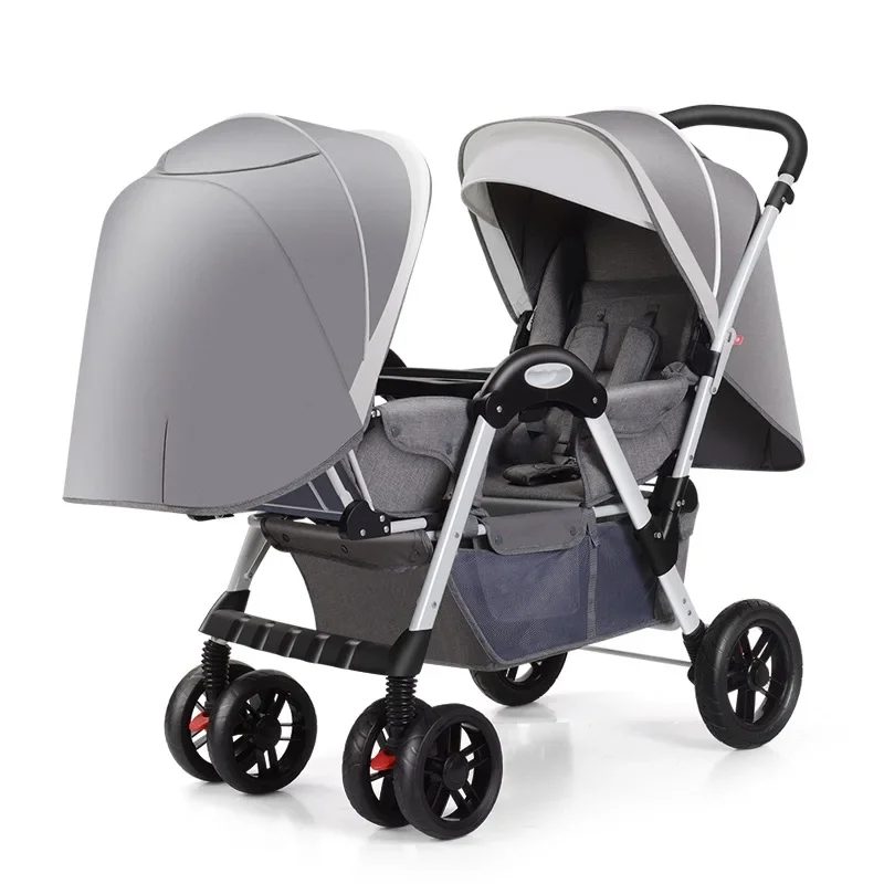 Baby-Twins-Dragon-and-Phoenix-Baby-Strollers-Baby-Carriages-Umbrellas ...