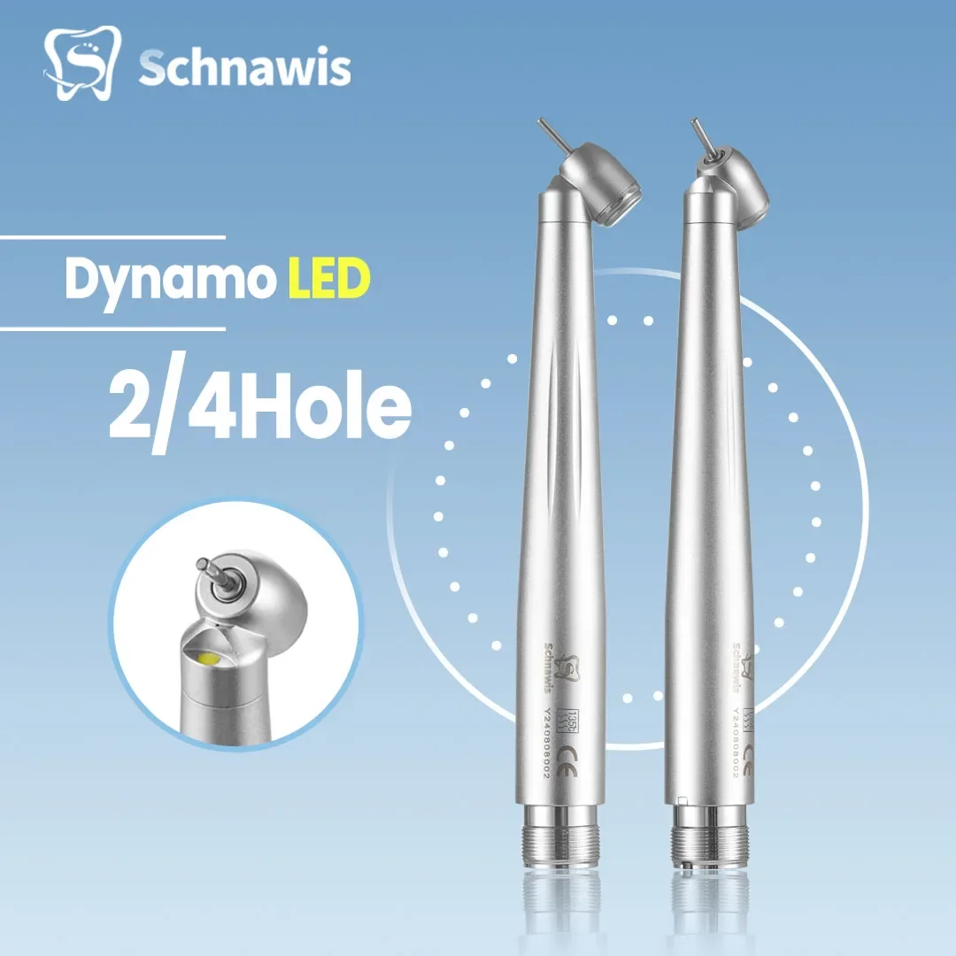 Dental-45-Degree-LED-High-Speed-Handpiece-E-generator-Integrated-Push ...
