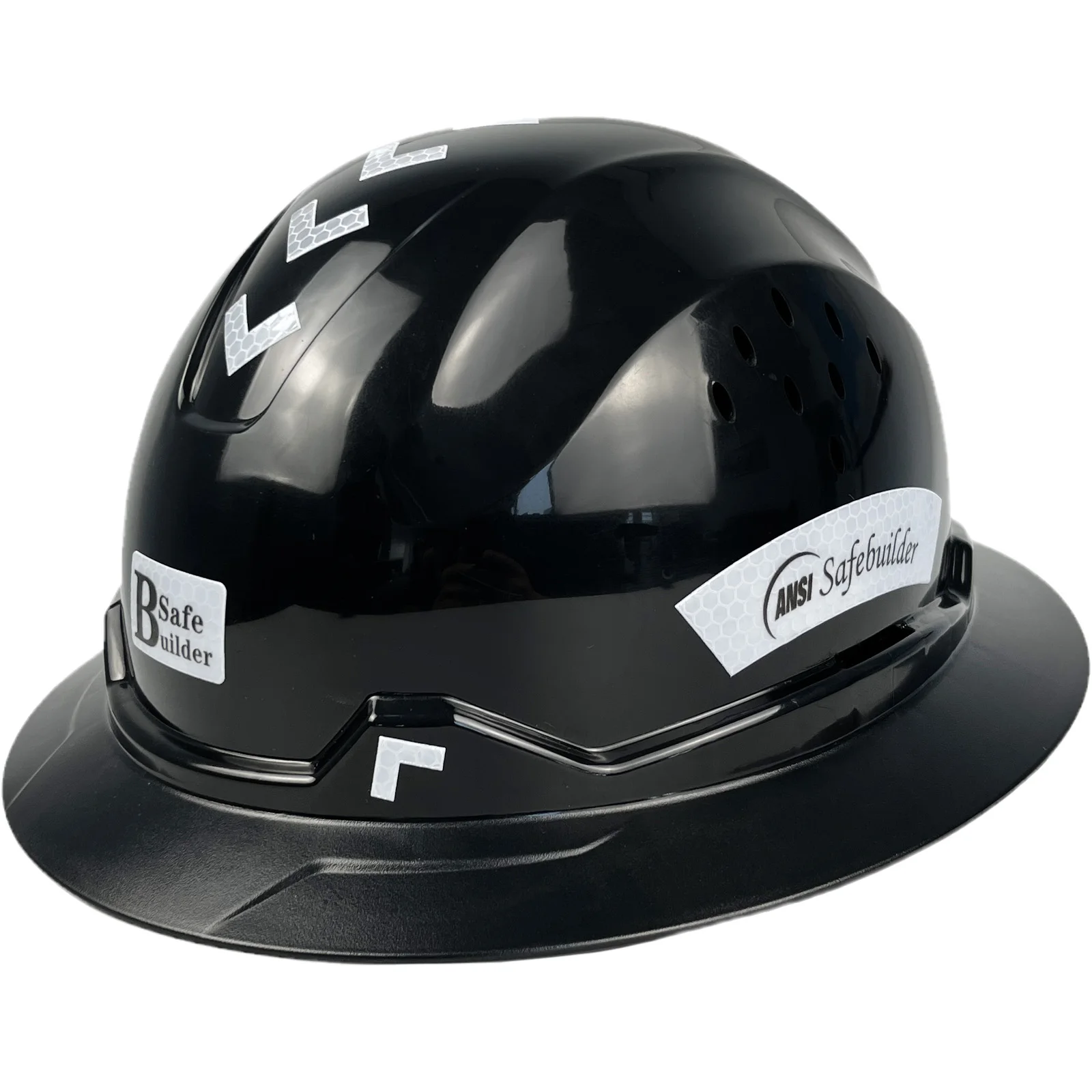 New Full Birm Hard Hat For Engineer ABS Safety Helmet Sunshade ...