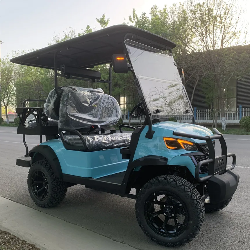 Low-Price-4-2-Seater-Golf-Cart-Electric-Four-Wheel-Disc-Brake-For ...