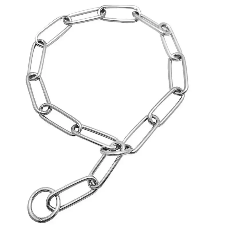 Classic Show Quality Strong Solid Stainless Dog Chain Leash Dog Collar ...