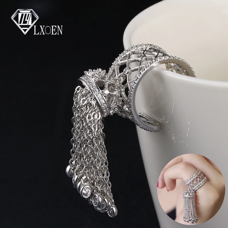 Luxury Female Crown Ring Zircon Engagement | Cubic Zirconia Palace ...