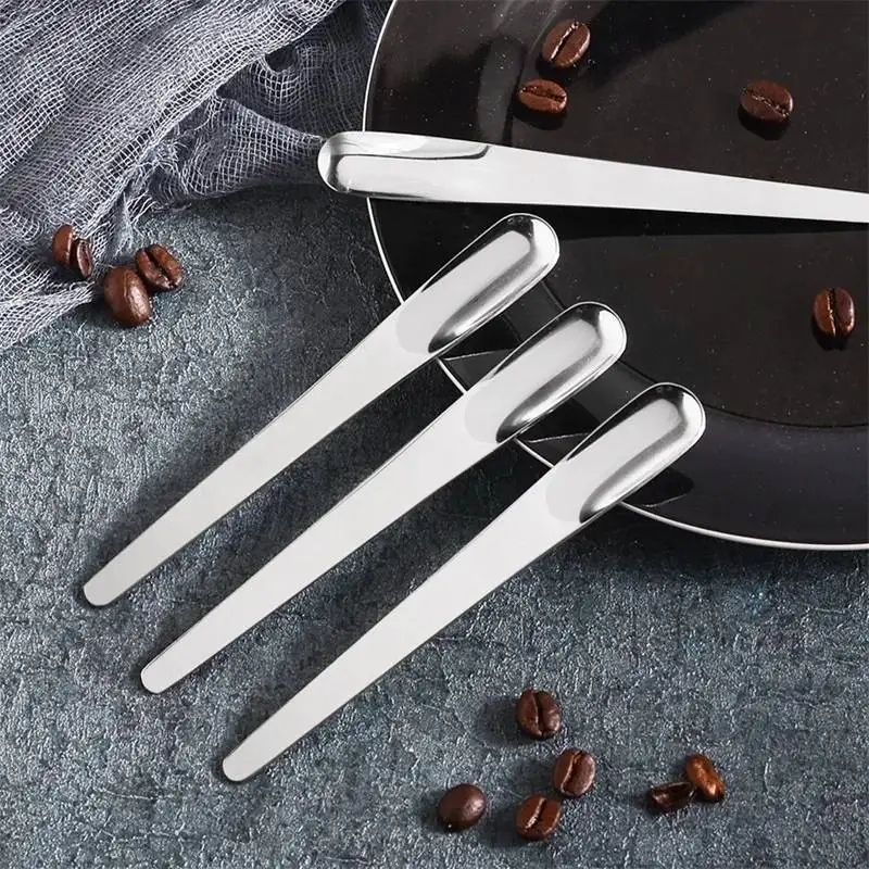 5pcs-Tea-Spoon-Stainless-Steel-Flat-Spoon-Espresso-Spoon-Dessert-Small ...