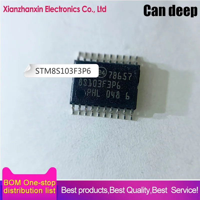 1~10pcs/lot Stm8s103f3p6 Stm8s103 8s103 F3p6 Tssop20 New And Original ...