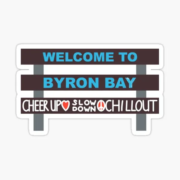Welcome-To-Byron-Bay-Sign-Iconic-Beauti-5PCS-Car-Stickers-for-Car ...