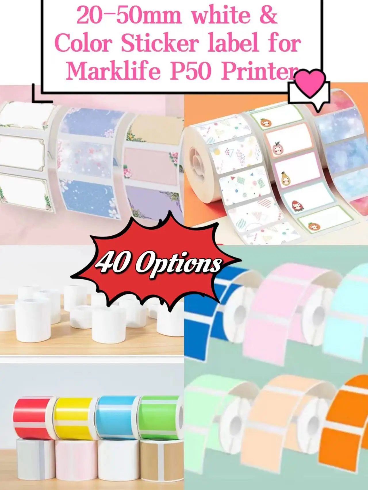 Autocollant-thermique-blanc-et-couleur-pour-imprimante-tiquette ...