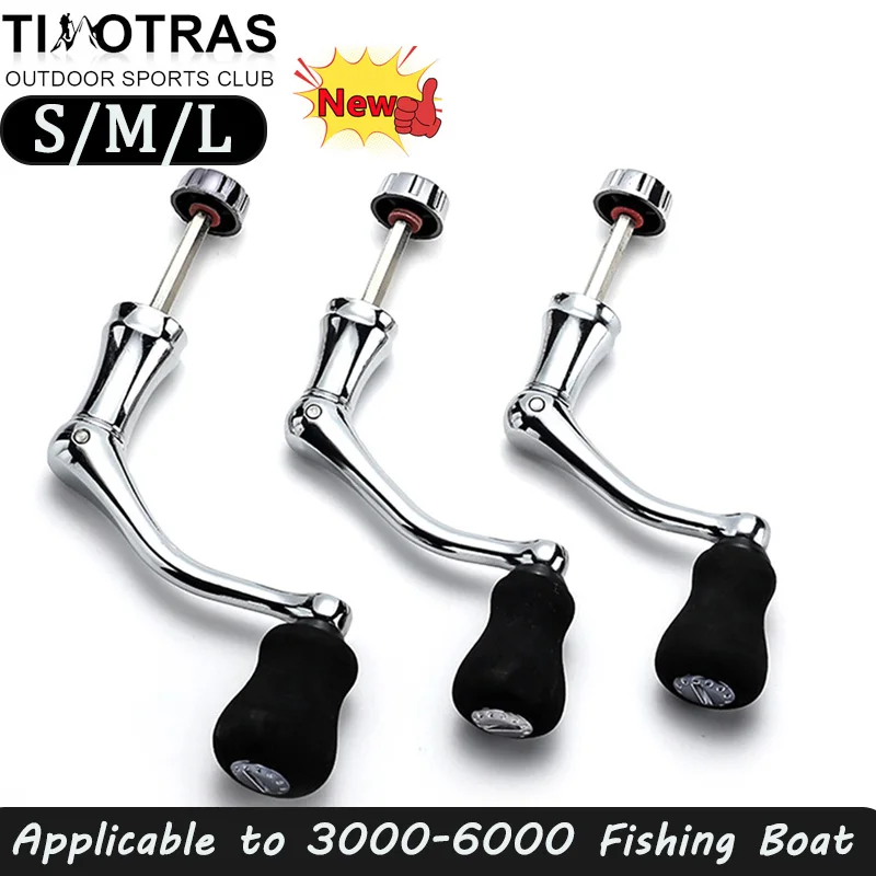 Metal-Reel-Replacement-Power-Handle-Fishing-Reel-Handle-Knob-Spinning ...