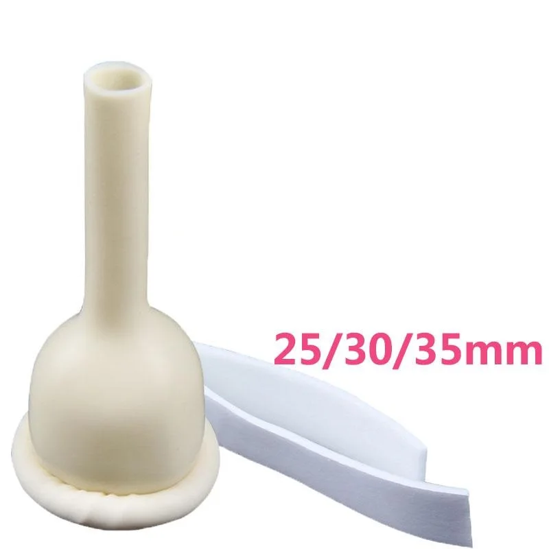 50 / 5pc male external catheter single use disposable urine collector ...