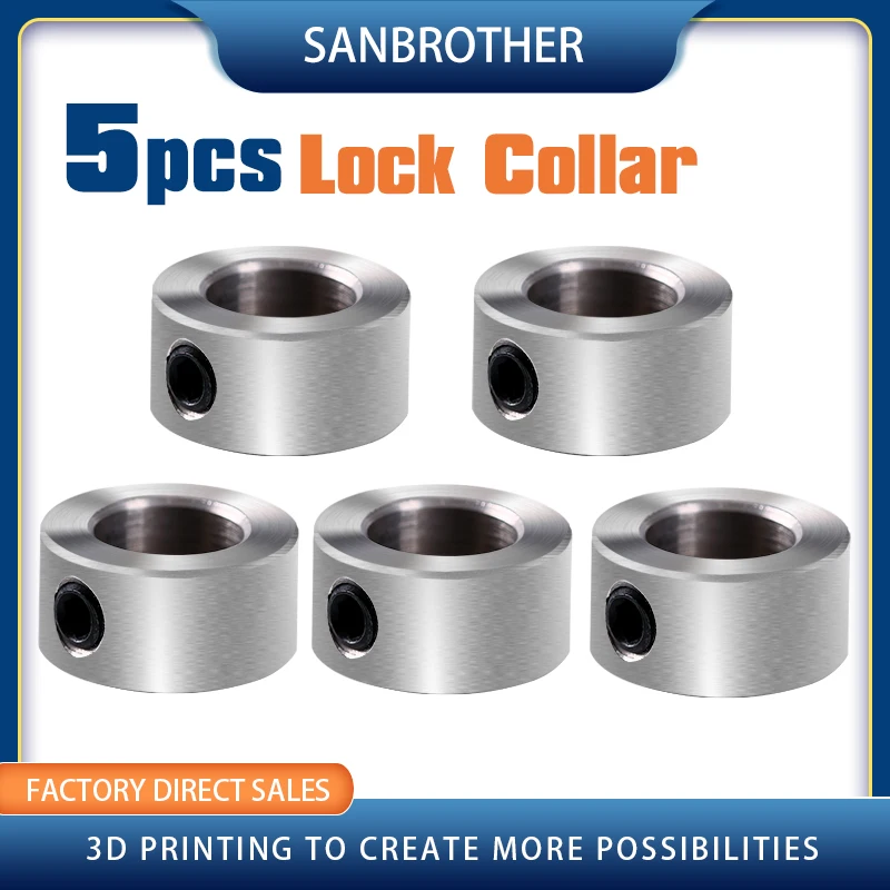 5Pcs-Opensource-Lock-Collar-T8-Lead-Screw-Lock-Screw-Lock-Ring-Lock ...