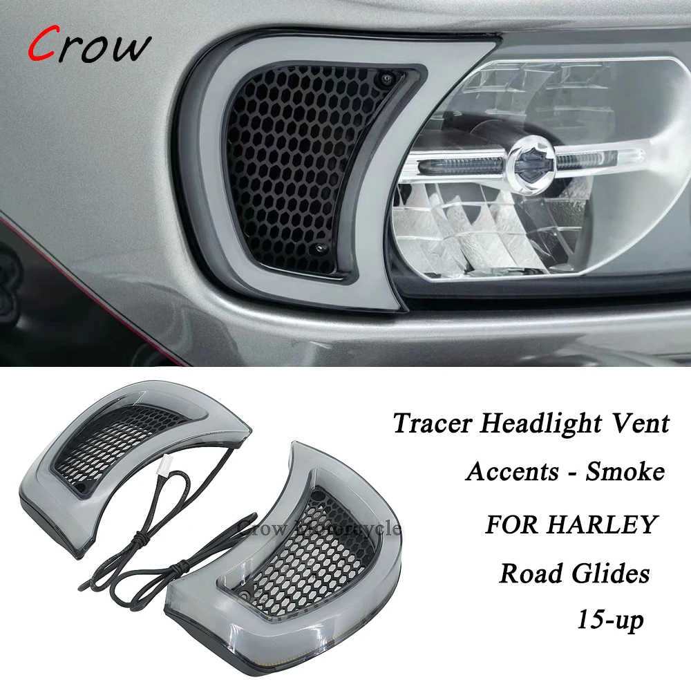 NEW-For-Harley-Road-Glide-Limited-Ultra-Special-FLTR-2015-UP-Headlight ...