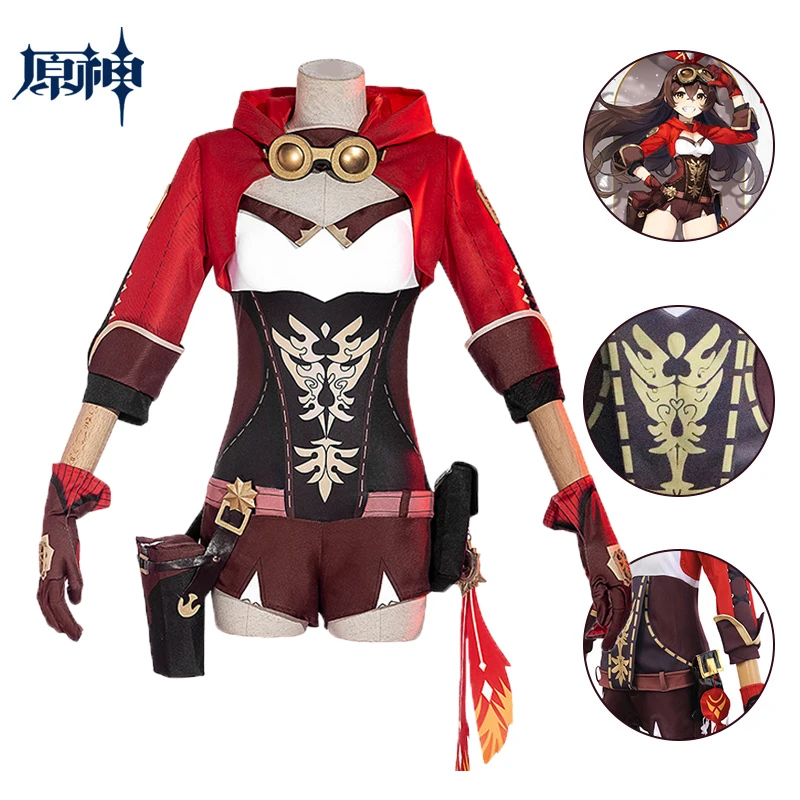 Amber Cosplay Game Genshin Impact Amber Cosplay Costume Wig Amber Genshin Cosplay Costumes ...