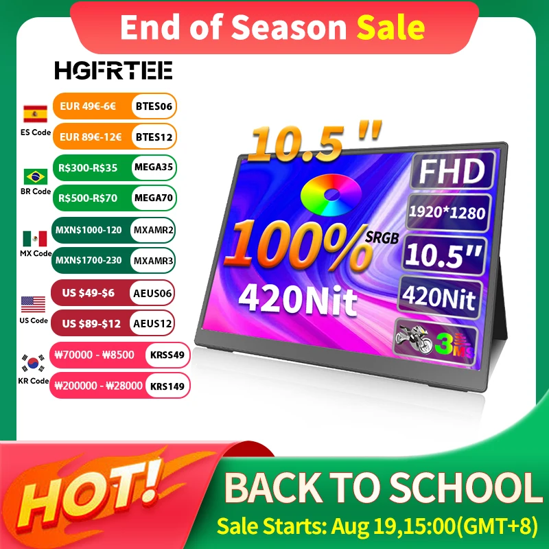HGFRTEE-10-5-inch-Portable-Monitor-1280P-IPS-FHD-100-SRGB-1500-1-For ...