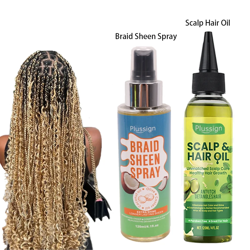 Hair-Oil-For-Braids-Olive-Oil-Sheen-Hair-Spray-For-African-Synthetic ...