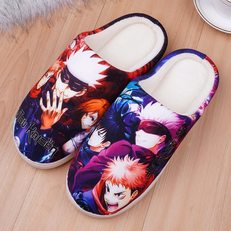 Slippers For Men Women Kids Monokuma Anime Cute Indoor Shoes Itachi ...