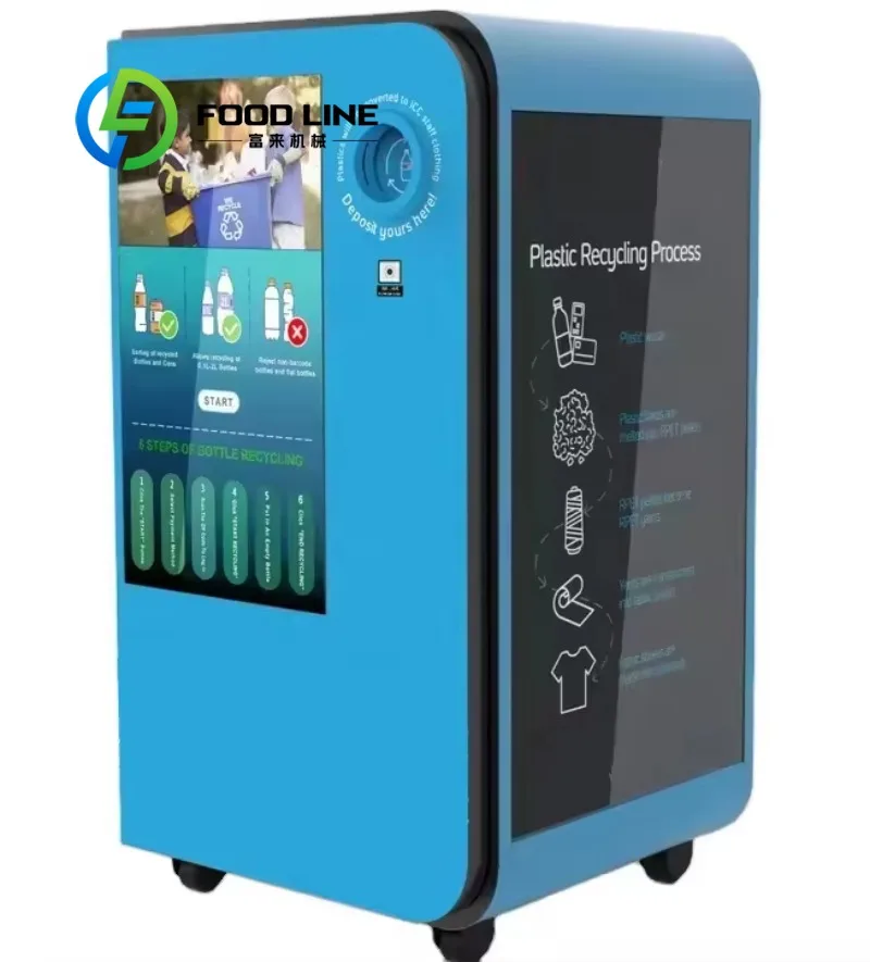 Customized RVM -Reverse Vending Machine Plastic Bottle and Aluminum Can ...
