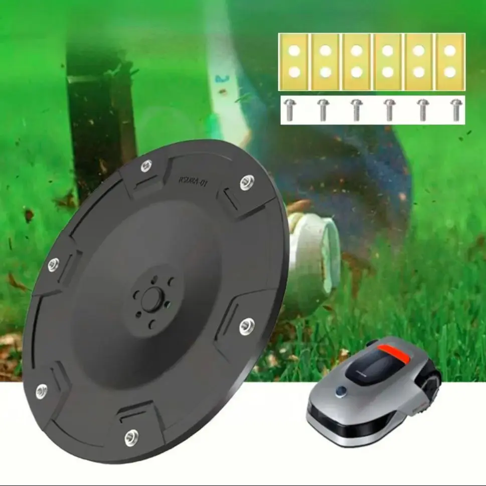 A26F Robotic Lawnmower Tuning Blade Disc RSDRA-01 6-Blade Lawn Mower ...