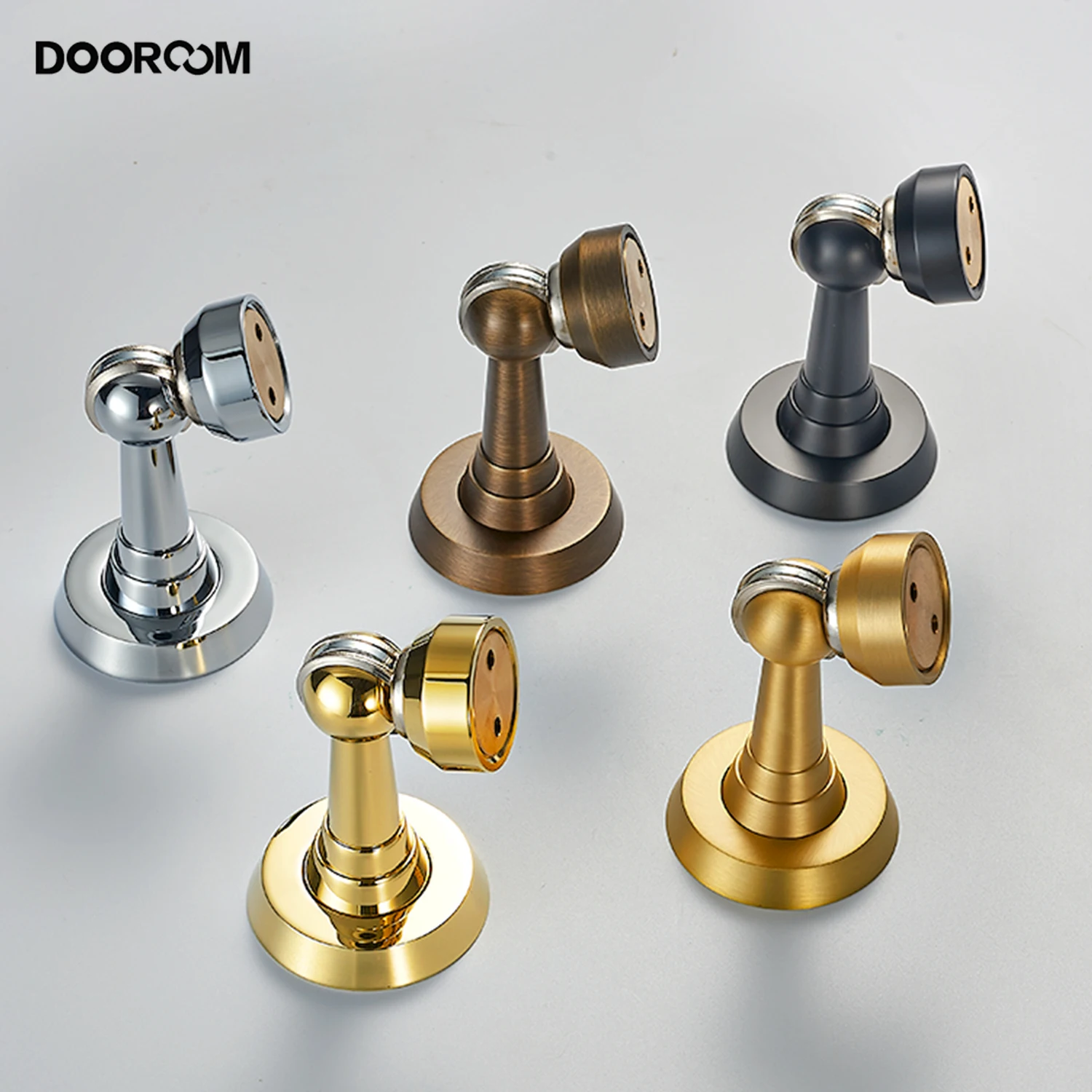 New-Door-Stopper-Home-Improvement-Copper-Wall-Floor-Strong-Magnetic ...