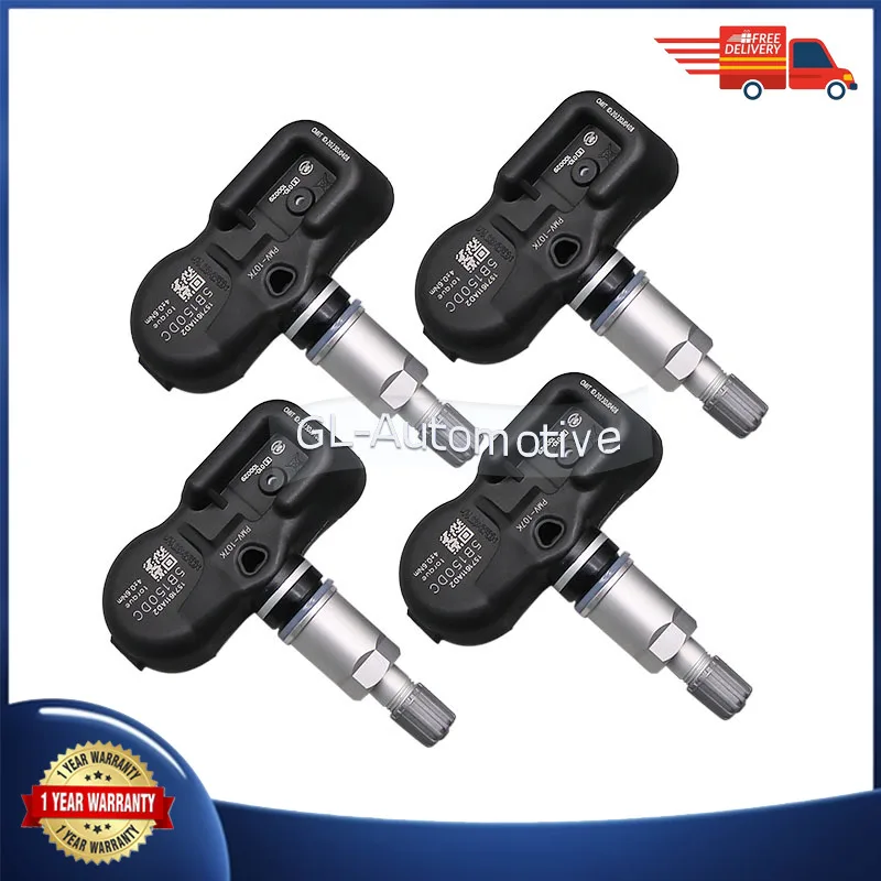 1/4PCS 433MHZ Car TPMS Tire Pressure Sensor For Lexus ES GS IS LS ...