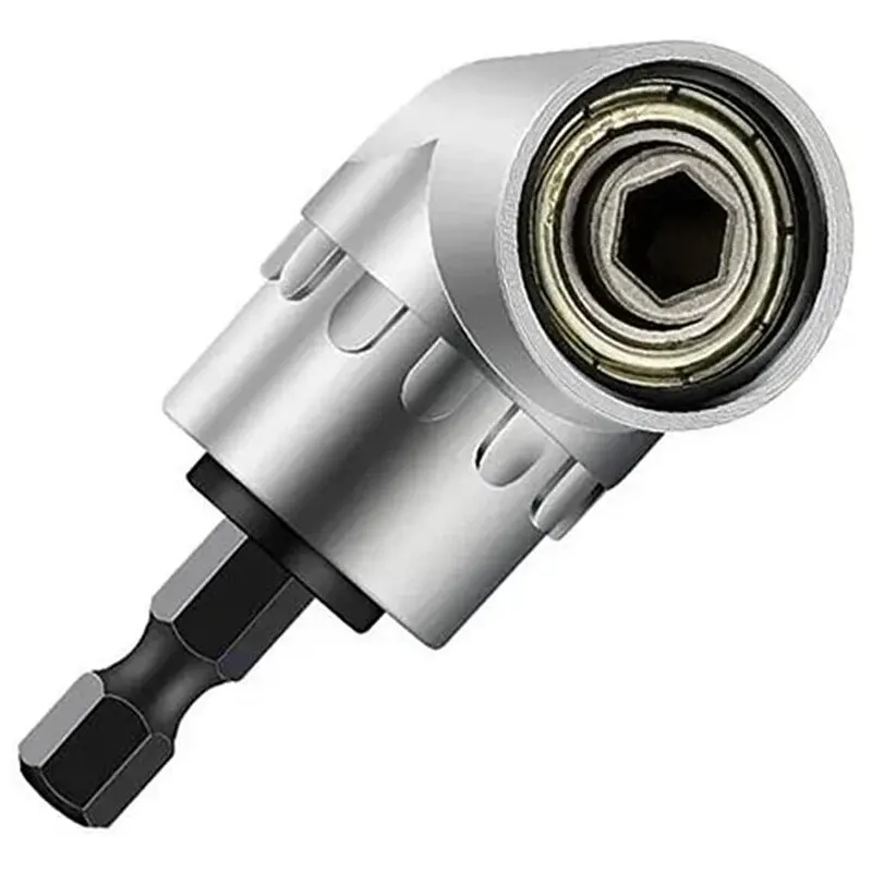 105-Degree-1-4-Inch-Right-Angle-Drill-Adapter-Hex-Shank-Screwdriver ...