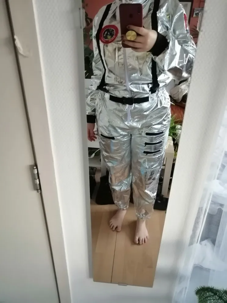 Fiber Metalic Space Suit