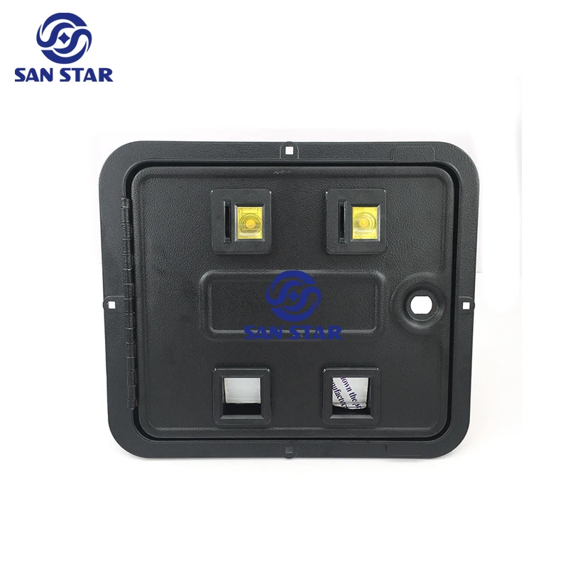 1-Set-Pinball-Coin-Door-Cam-Lock-Coin-Switch-American-Style-Twin-Coin ...