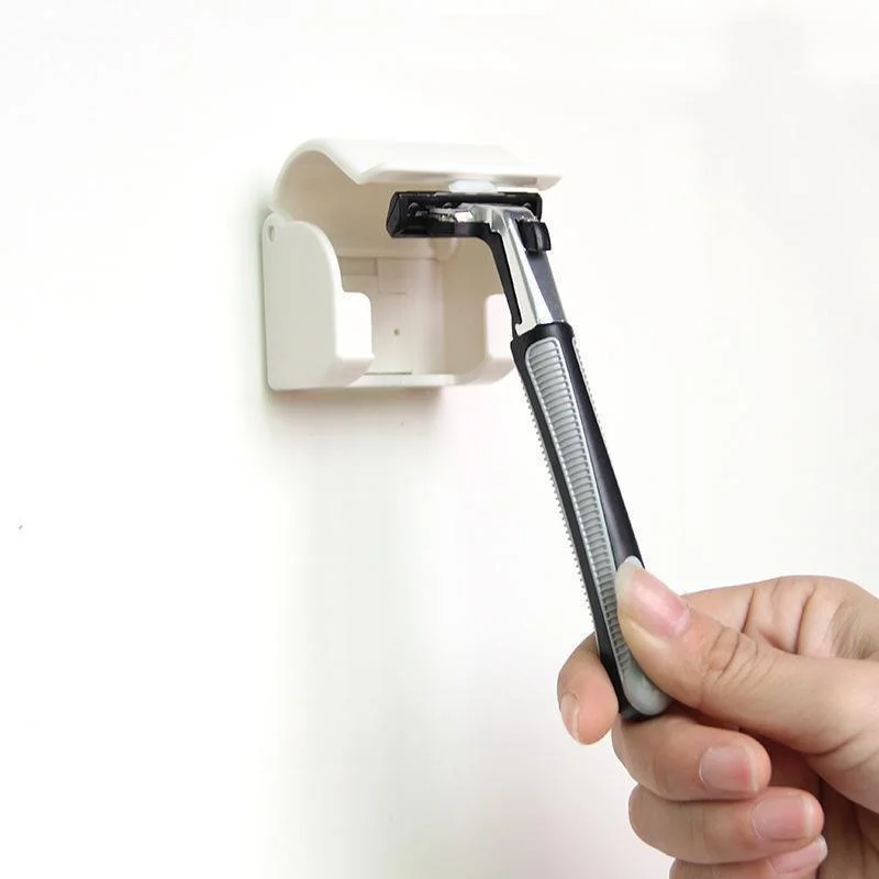 Razor-Holder-Storage-Hook-Wall-Men-Shaving-Shaver-Shelf-Bathroom-Razor ...