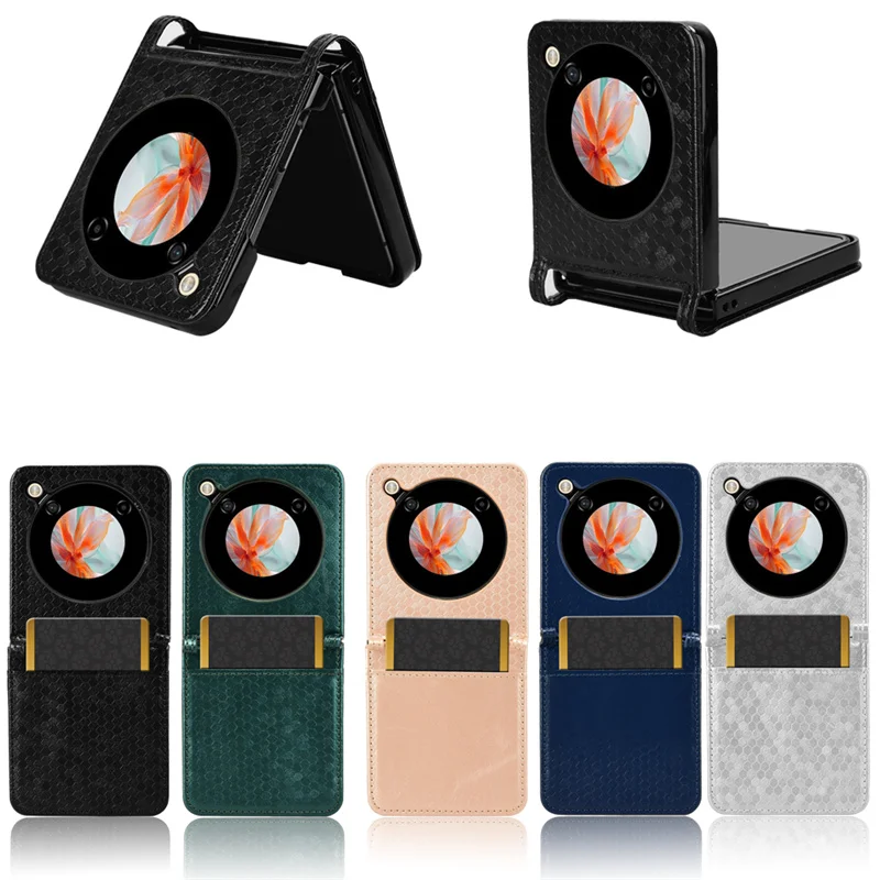 For-ZTE-Libero-Flip-Luxury-retro-small-diamond-flip-PU-leather-wallet ...