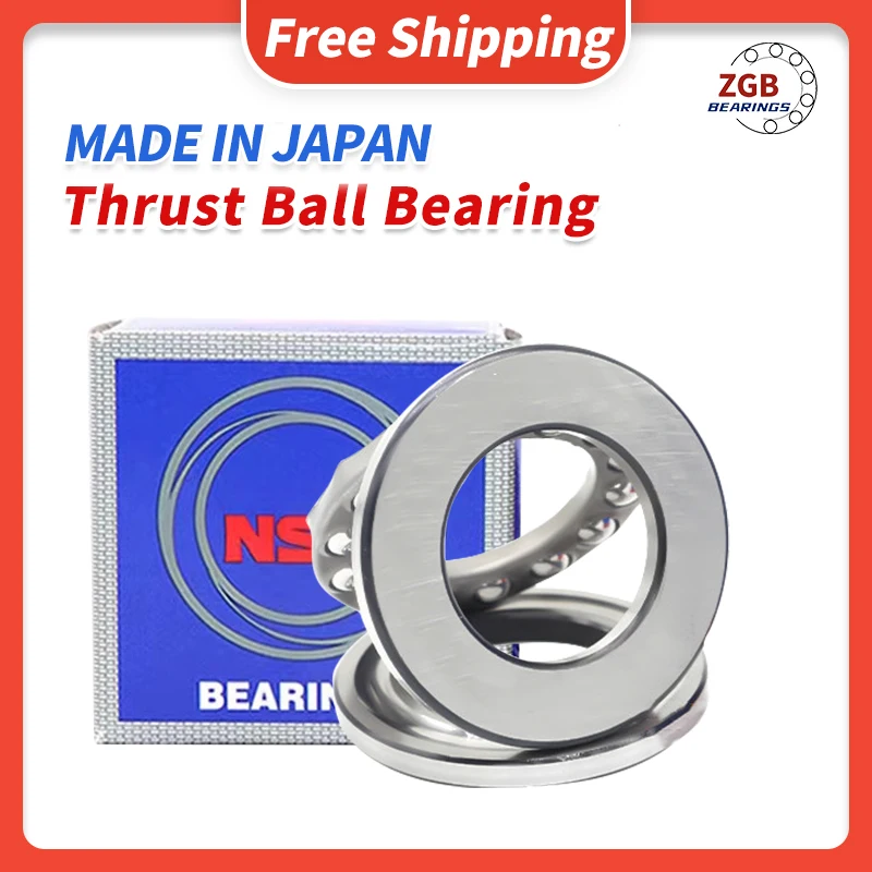 JAPAN-NSK-Thrust-Ball-Bearing-51100-51101-51102-51103-51104-51105-51106 ...