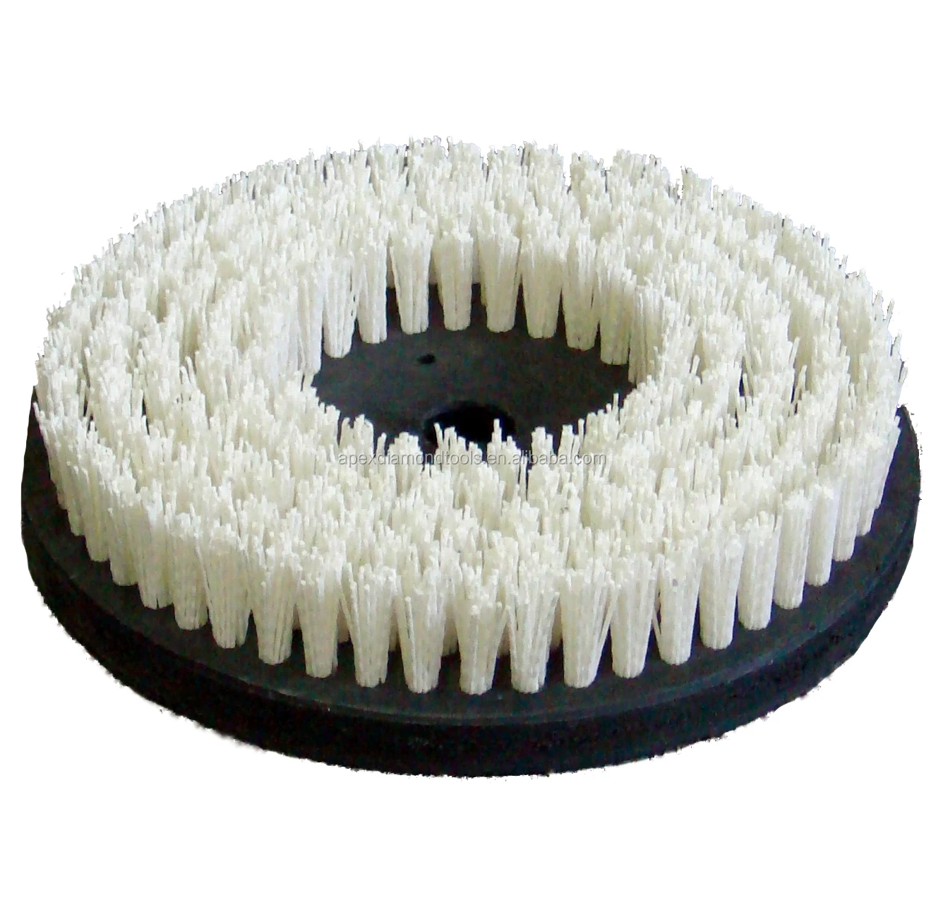 12Inch 300MM Round Antique Surface Cleaning Brush, Nylon Polishing ...