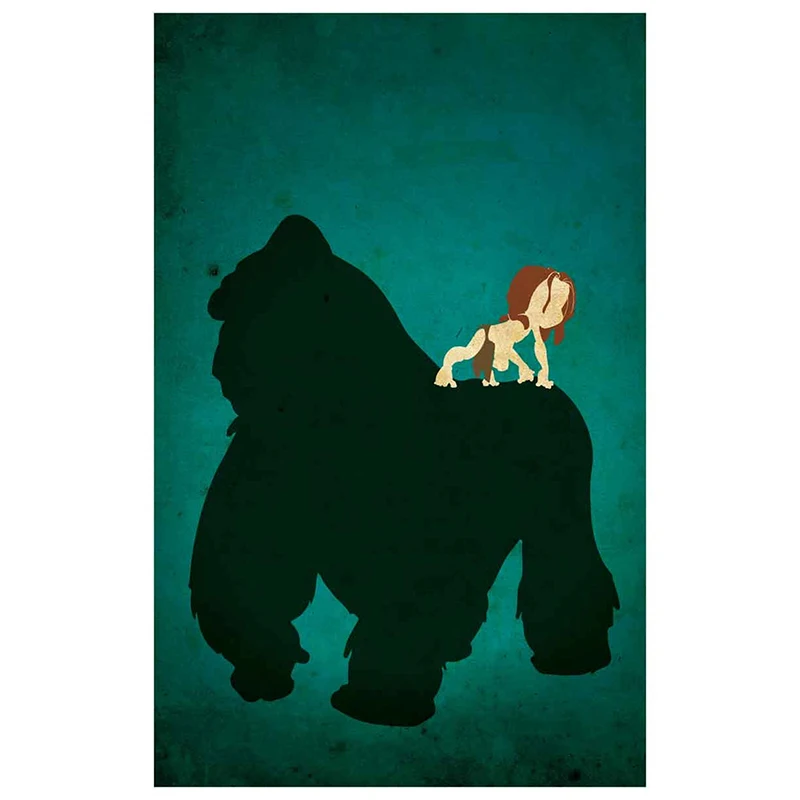 Disney Tarzan Silhouette